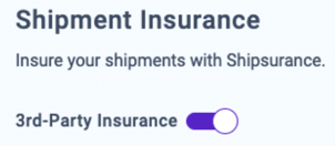 Insurance | ShipEngine