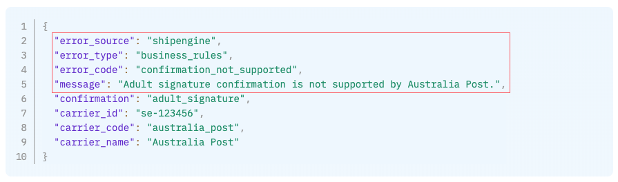 Meet ShipEngine s New Improved Error Codes ShipEngine