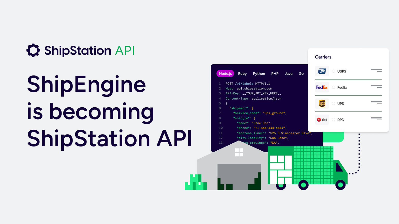 ShipStation API: The Next Evolution of ShipEngine is Here | Shipstation API
